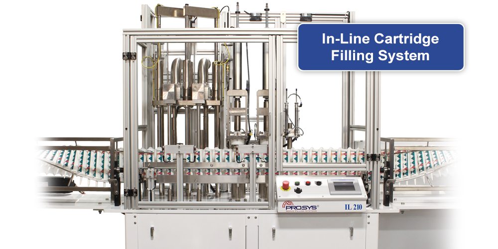 High Speed Automatic Cartridge Filling | ProSys | In-Line Cartridge Filling