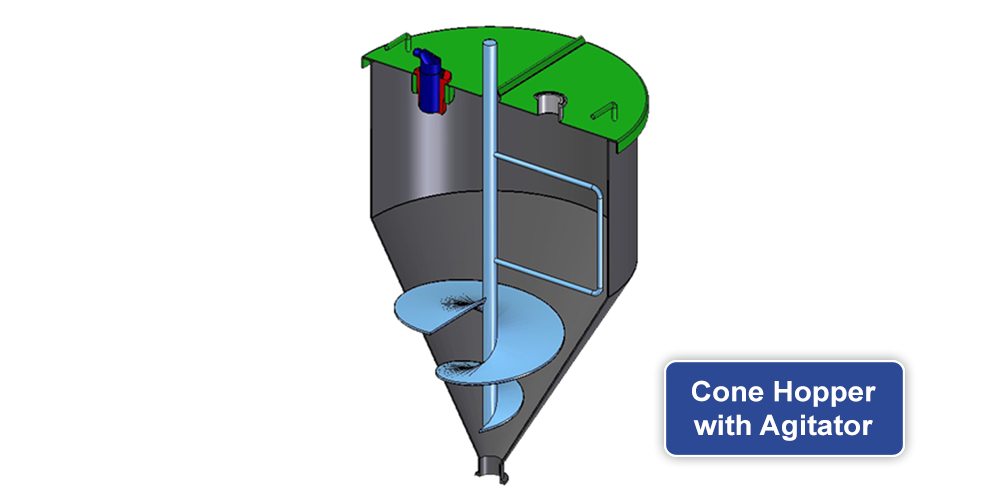 Cone Hopper | ProSys Servo Filling Systems | Product Supply