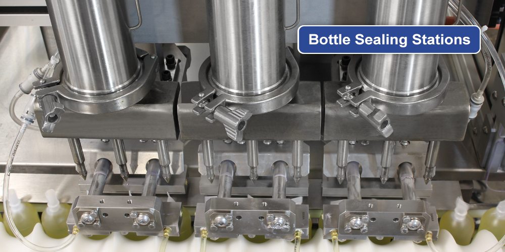 Inline Bottle Filling | ProSys Servo Filling Systems | Speeds to 220 Bottles