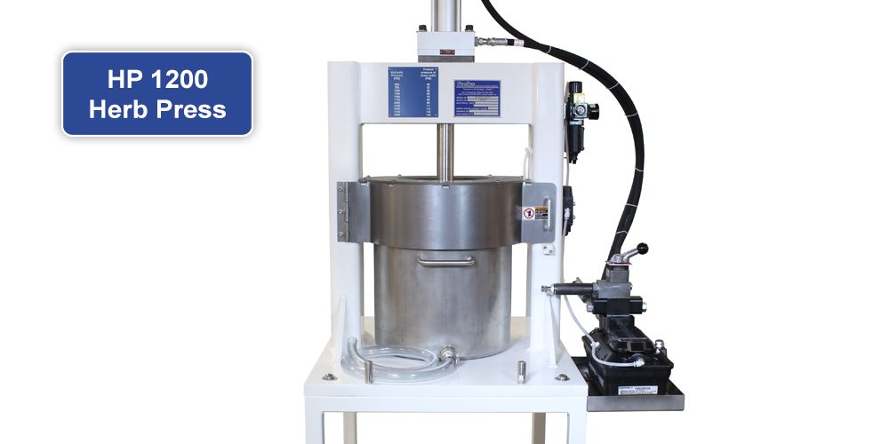 Herb Press | CBD Press | Automatic Press for Extracting Herbal Tinctures
