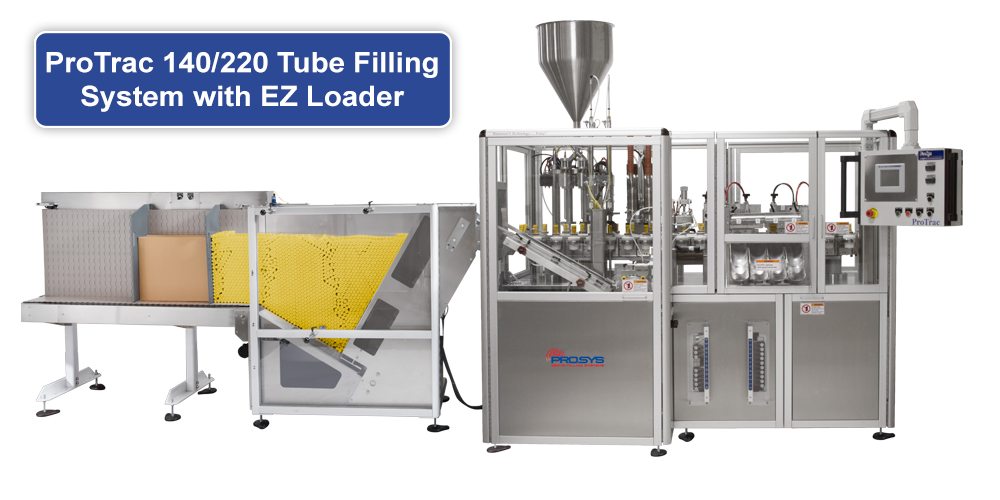 ProTrac Tube Filler | ProServo Filling Systems | High Speed Tube Filler