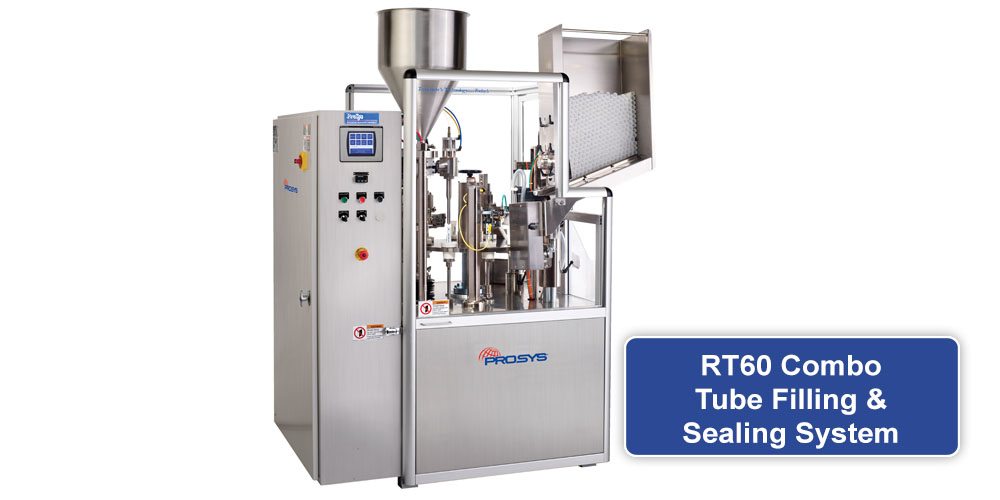 Metal & Plastic Tube Filler – to 70 Per Minute | Combination Tube Filler