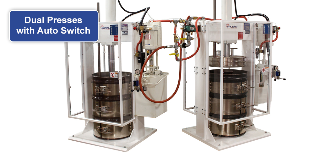 Drum Press | Feed Product | ProSys Servo Filling Systems